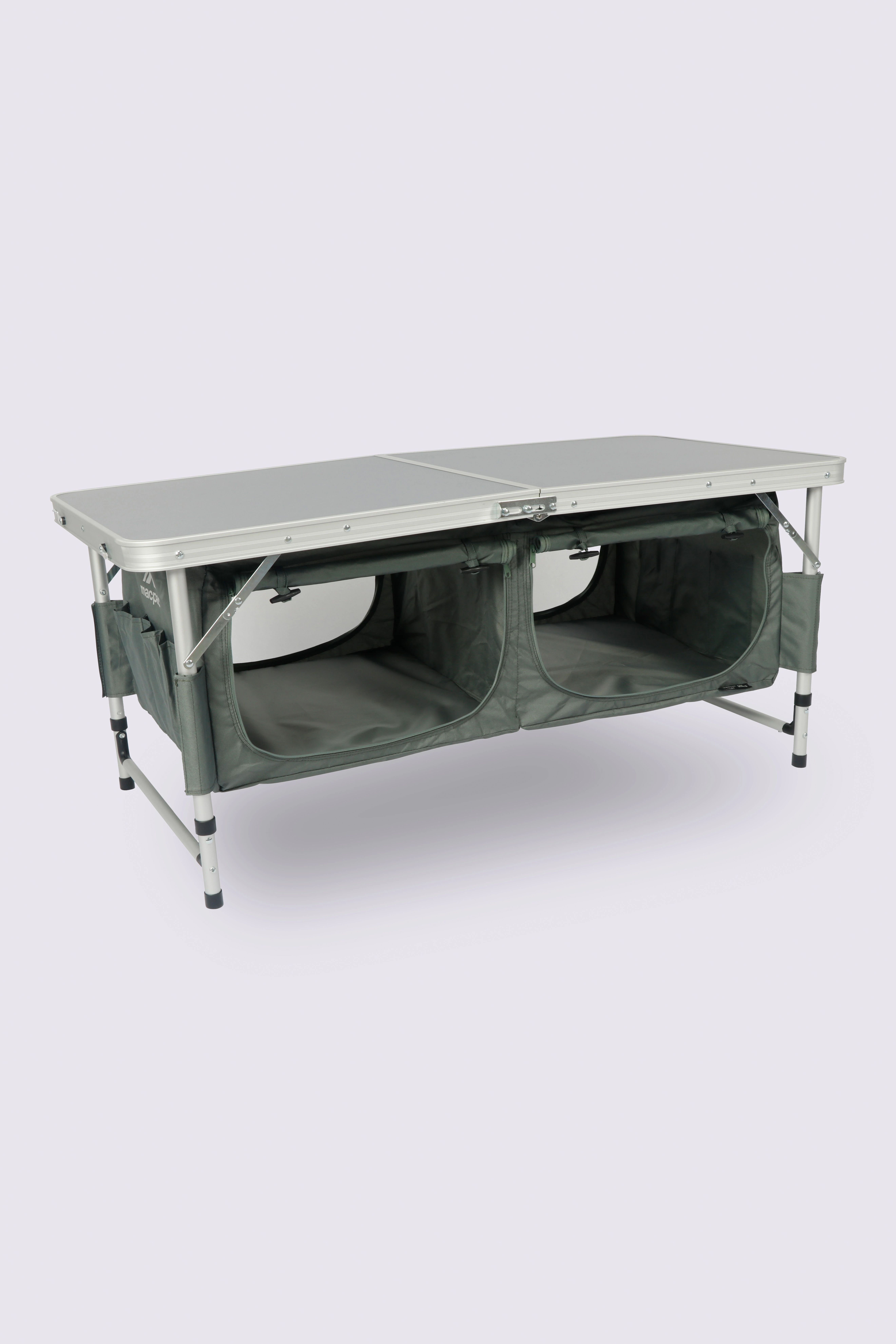 Macpac Folding Camp Table with Storage - Macpac